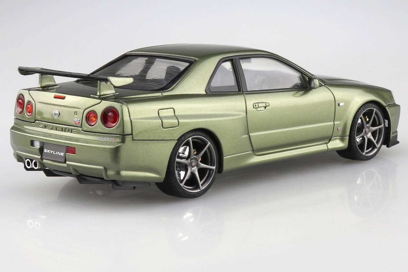 1/24 ニッサン BNR34 スカイライン GT-R V・spec II Nur '00 ミレニアムジェイド | HLJ.co.jp