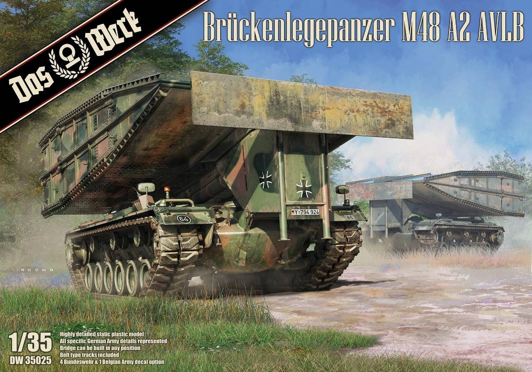 1/35 ドイツ軍 M48A2 AVLB (架橋戦車) | HLJ.co.jp