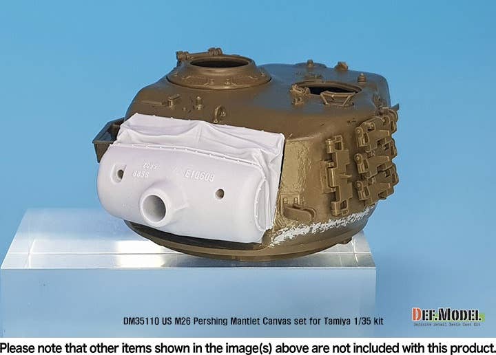 1/35 朝鮮戦争 米陸軍 M26 パーシング用 キャンバスカバー付防盾セット 初期型 (タミヤ用) | HLJ.co.jp