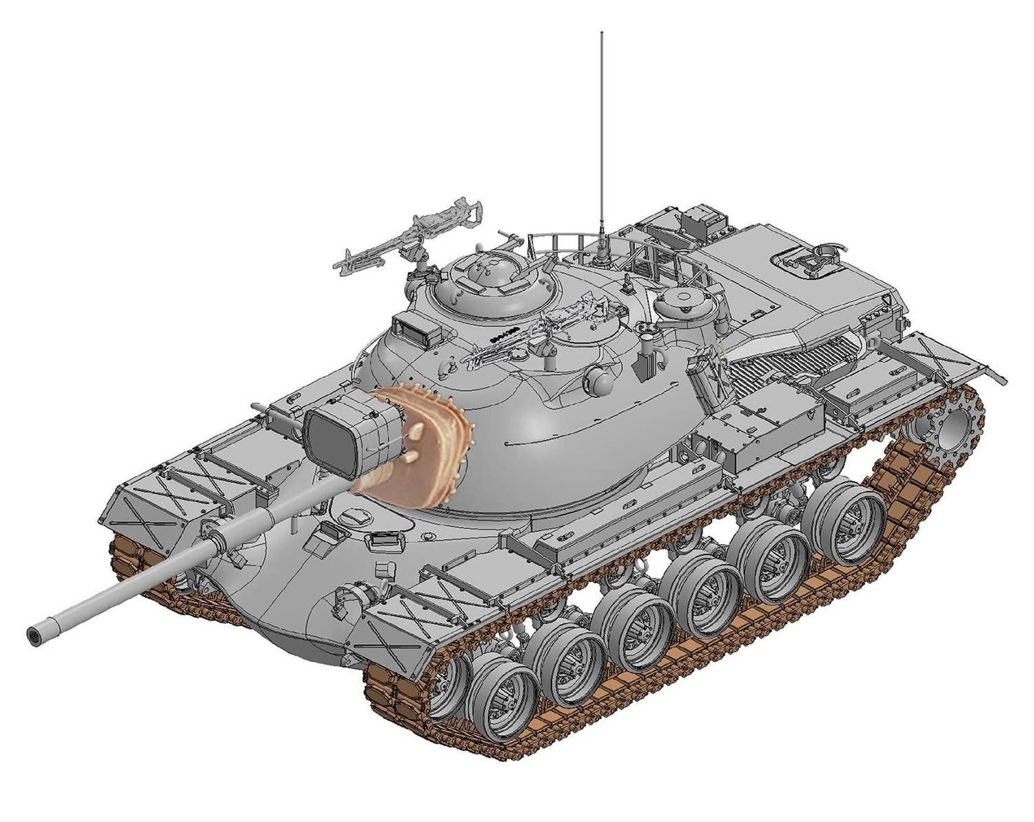 1/35 アメリカ軍 主力戦車 M48A5 パットン 105mm砲 | HLJ.co.jp