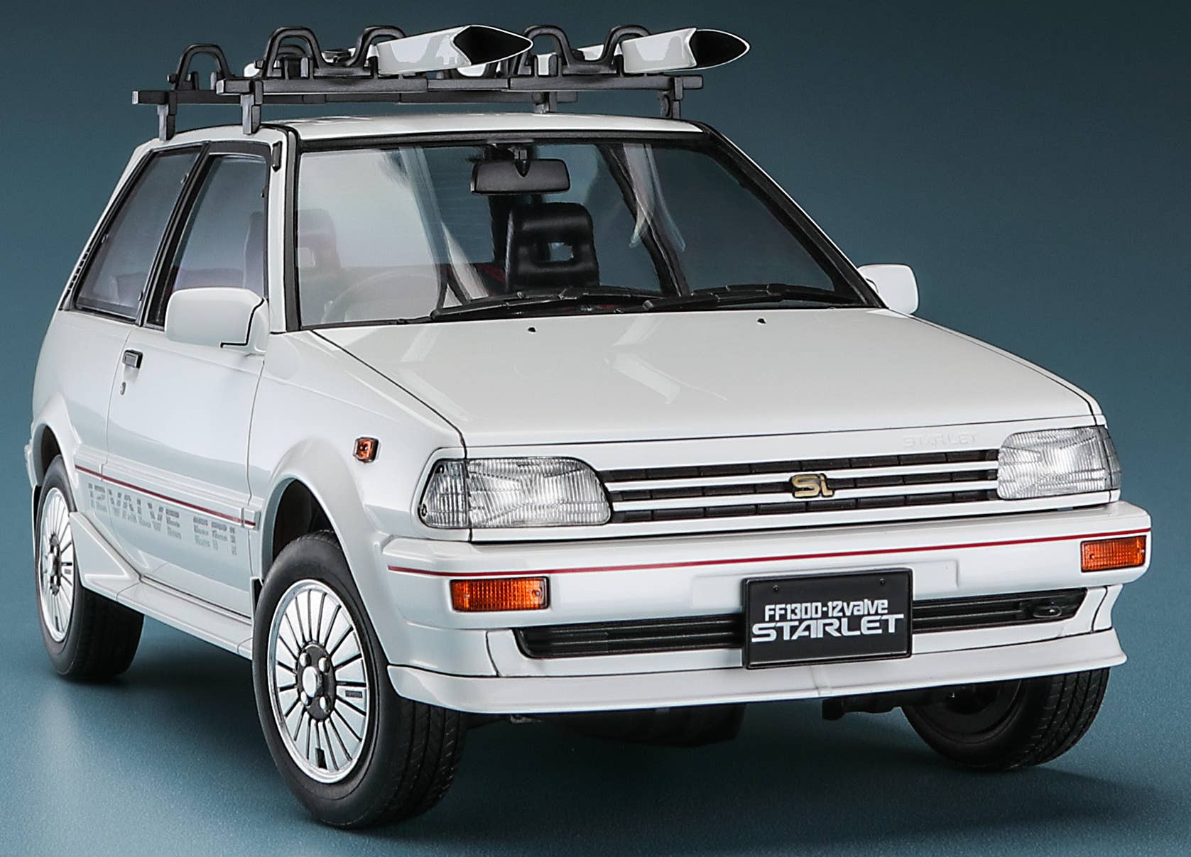 1/24 トヨタ スターレット EP71 Si ホワイトリミテッド (3ドア) スキーバージョン | HLJ.co.jp