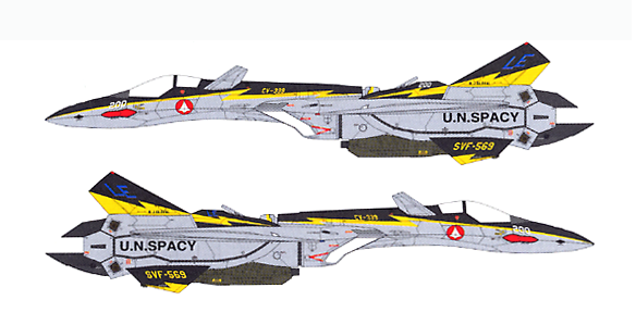 1/48 VF-19A SVF-569 ライトニングス | HLJ.co.jp