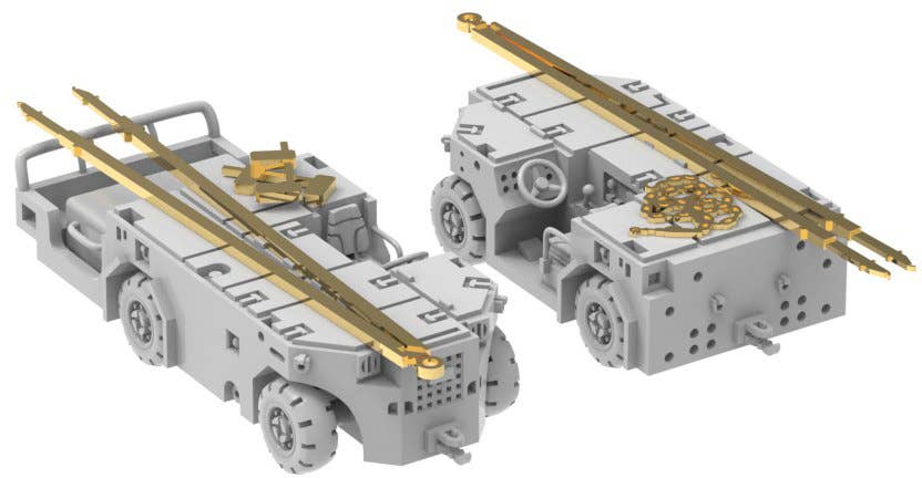 1/350 アメリカ海軍 A/S32A-49 艦載牽引トラクター | HLJ.co.jp