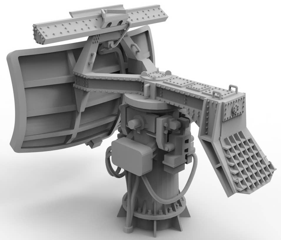 1/350 アメリカ海軍 AN/SPN-43 航空管制用レーダー | HLJ.co.jp