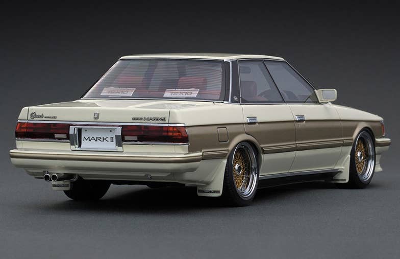 1/18 トヨタ マークII GX71 ホワイト/ゴールド BBS | HLJ.co.jp