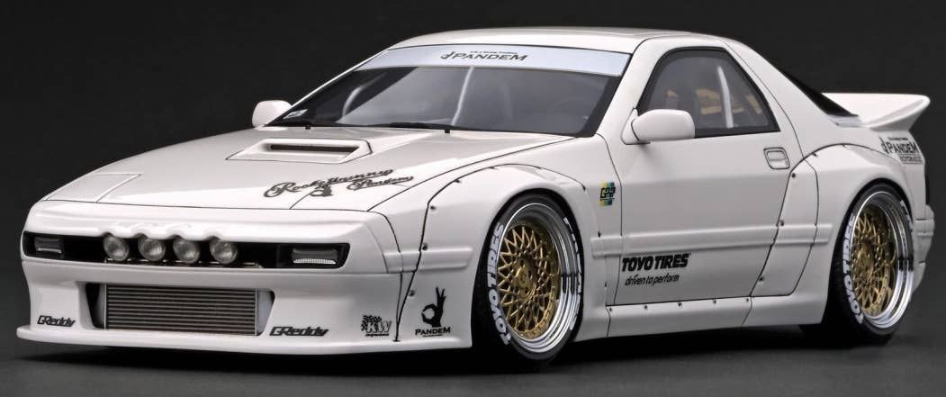 1/18 PANDEM RX-7 (FC3S) White | HLJ.co.jp