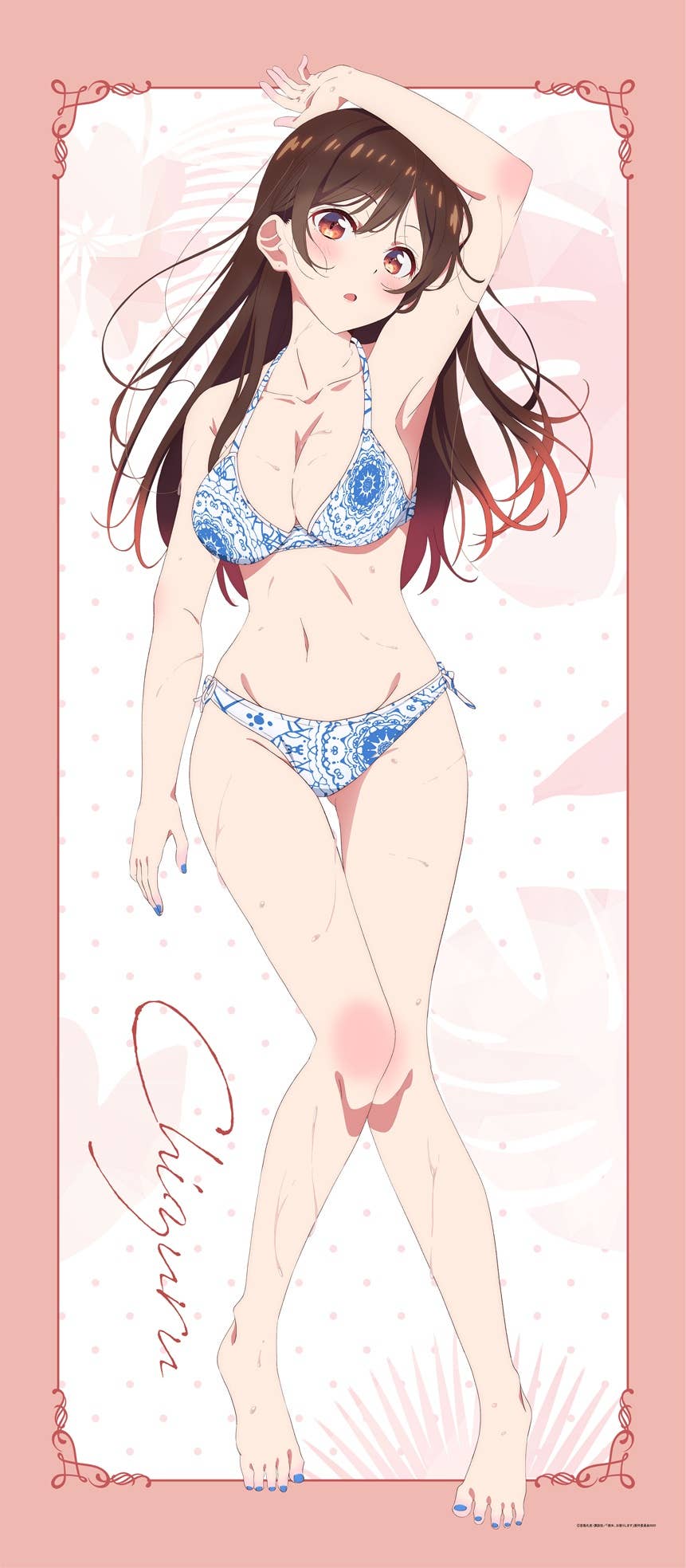 彼女、お借りします 第2期描き下ろしBIGタペストリー 水着Ver. 水原千鶴 | HLJ.co.jp