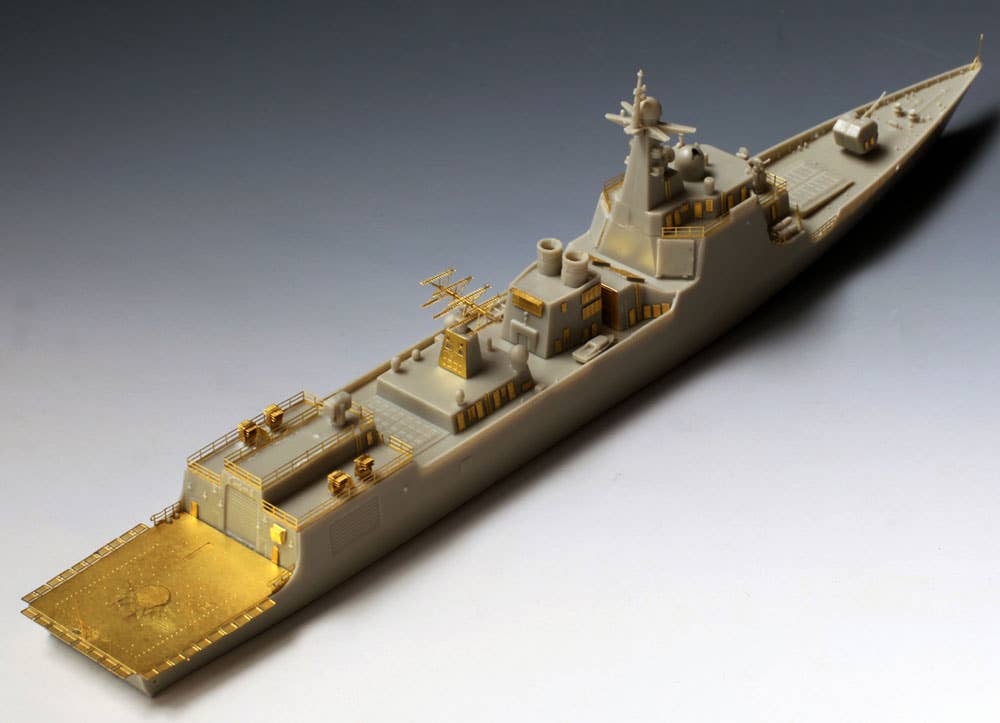 1/700 中国海軍 ミサイル駆逐艦 旅洋III型/052D型用 エッチングパーツ | HLJ.co.jp