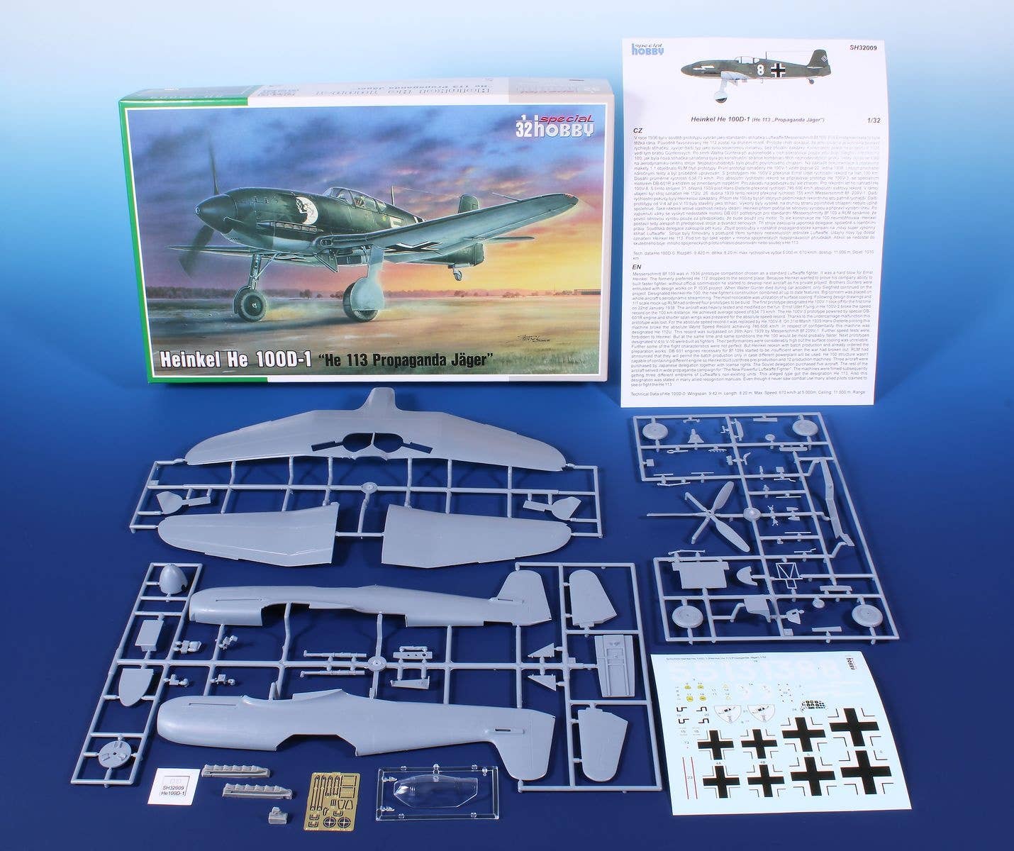 1/32 ハインケル HE100-D1 He-113 | HLJ.co.jp