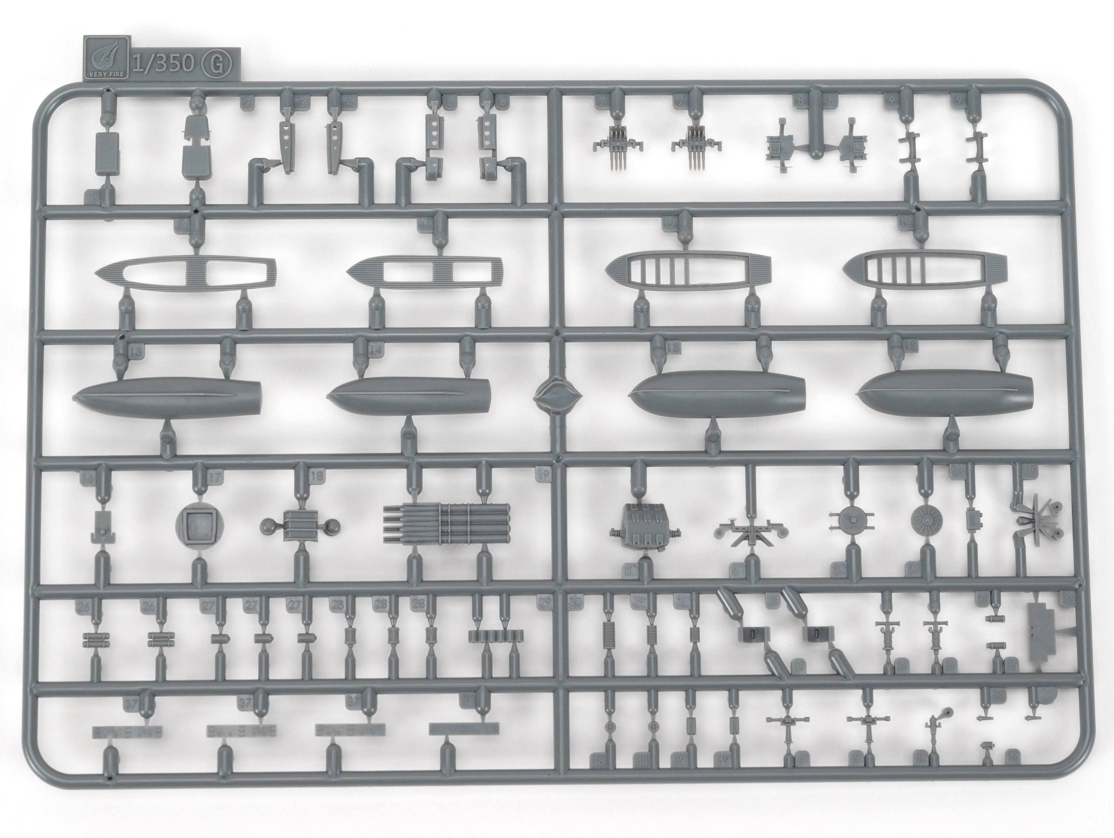1/350 米海軍軽巡洋艦 USS アトランタ CL-51 (デラックス版) | HLJ.co.jp