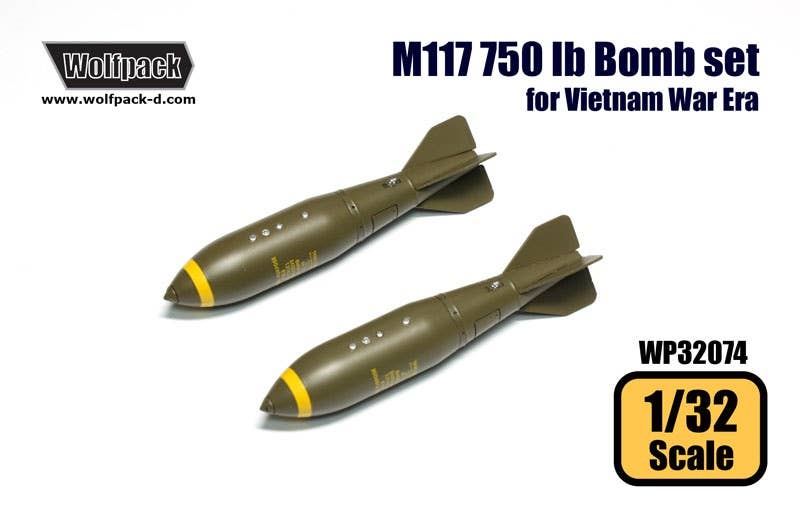 1/32 M117 750kg爆弾セット (2個入り) | HLJ.co.jp