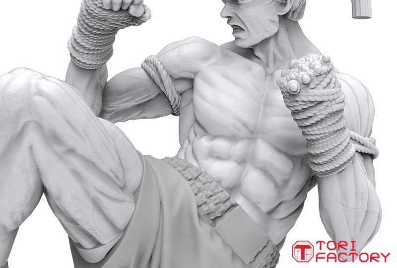 1/12 格闘技 タイ ムエタイ 膝蹴りの型 | HLJ.co.jp